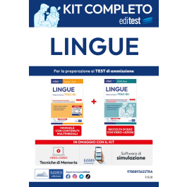 Kit completo Test Lingue 2025